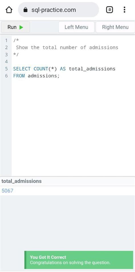 Olawale Ahmed Alamu On Linkedin Sqldailypractice Day11 Day11 Sqldailyupdates Day1 Day10