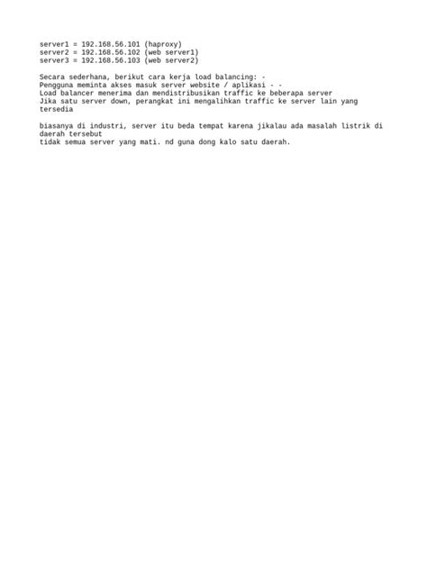 load balancing pdf