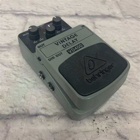Behringer Vintage Delay Delay Pedal Evolution Music