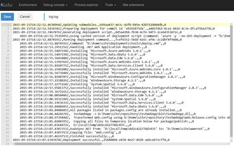 Azure Web Apps Continuous Deployment