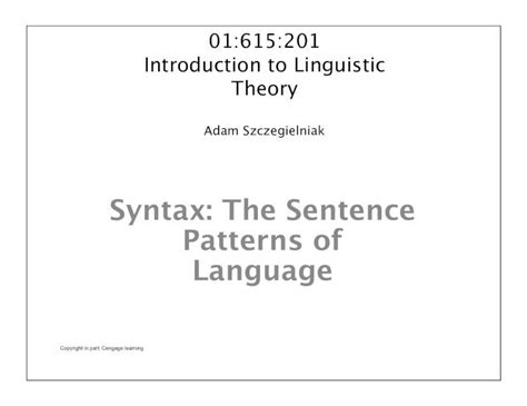 Pdf Syntax The Sentence Patterns Of Language · Pdf Filesyntax The