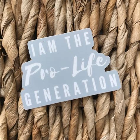 Empowered Women Pro Life Sticker Etsy