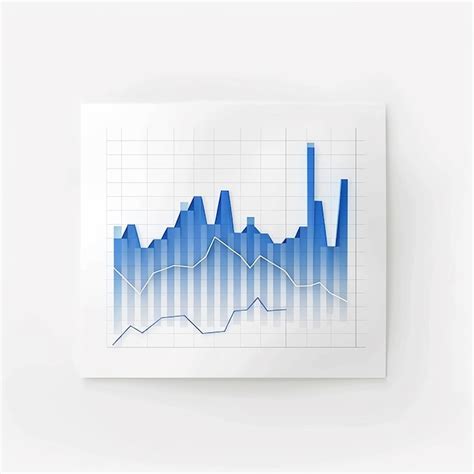 Polygonal Statistics Chart Premium Ai Generated Image