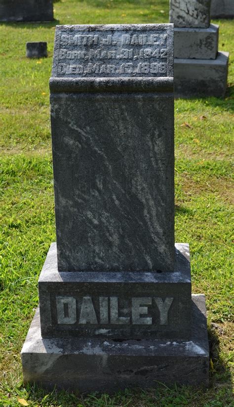 Smith J Dailey 1842 1898 Find A Grave Memorial