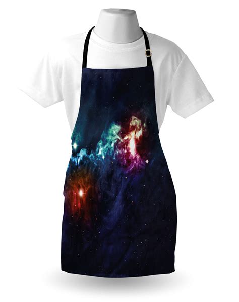 East Urban Home Space Apron Unisex Cosmos Galactic Star View Adult