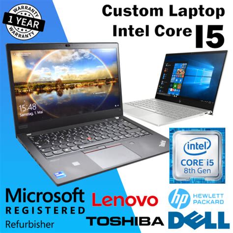 Refurbished Intel Core I5 7th Gen 256GB SSD FAST LAPTOP Intel Core I5 6th 7th 8th GEN