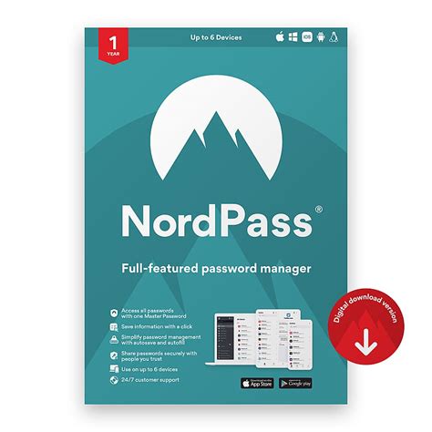 Customer Reviews Nordvpn Nordpass Password Manager 1 Year