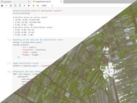 How To Reproject Single And Multiple Rasters With Python And Rasterio
