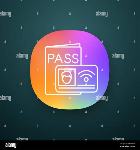 Nfc Identification System App Icon Near Field Communication Nfc Id
