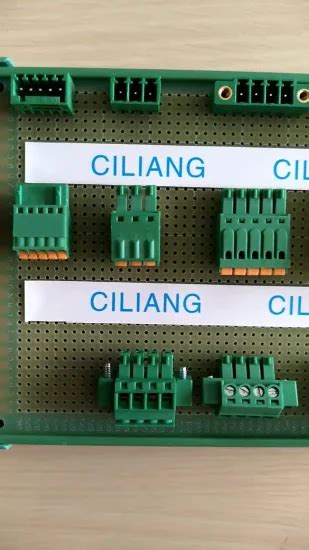 25mm Double Layers Right Angle Socket Pcb Connector Terminal Blocks