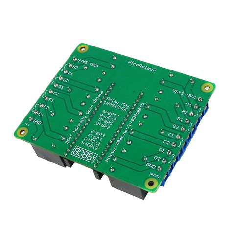 Picorelay8 For Raspberry Pi Pico The Pi Hut
