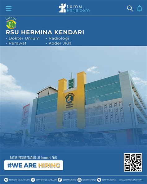 Rumah Sakit Umum Hermina Kendari Info Loker Temukerja Com
