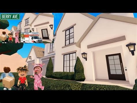 Moving Into A New House In Berry Avenue Roblox Youtube