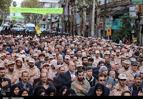 تشییع پیکر شهید مدافع حرم سردار علیرضا نظری به روایت تصویر تسنیم