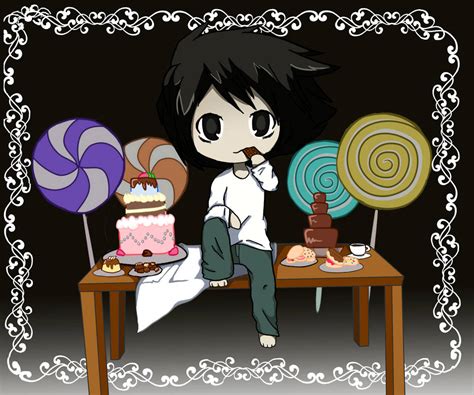 Chibi L By Rocalia Pancake On Deviantart