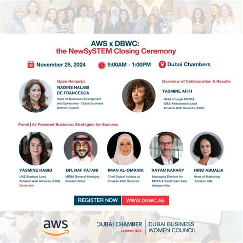Yasmine Habib On Linkedin Dbwc Aws Womeninbusiness Aiforbusiness Techinnovation