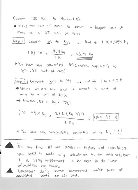 PHYS 151 General Physics Mechanics Fall 2011 Unit Conversions