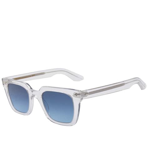 Moscot Grober Sunglasses Crystal And Blue End Kr