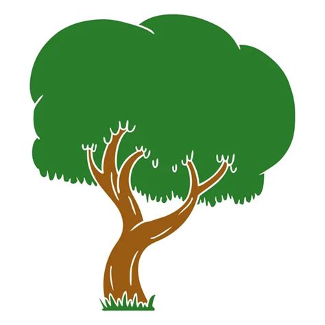 Elm Tree Stock Vector Image By Lineartestpilot