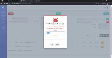 Crear Ventana Modal Con Jquery Confirm Y Borrar Detalle De Factura Con Python Y Django