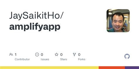 Github Jaysaikitho Amplifyapp