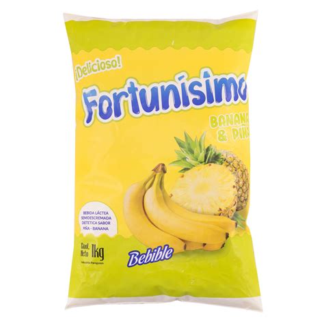 Bebid Lact Semides Pin Ban Fortunisimo1l Supermercados Stock
