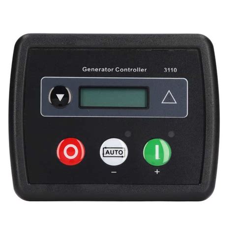 generator set controller backlit lcd display programmable dse3110 electronic generator