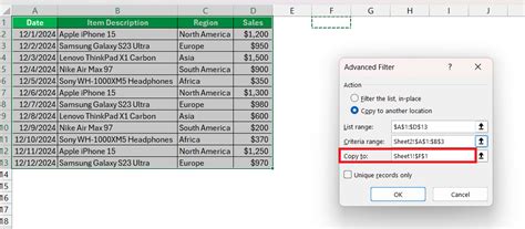 How To Create Advanced Filters In Excel MyExcelOnline