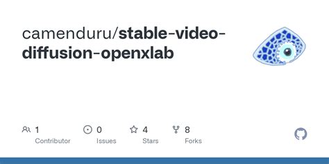 GitHub - camenduru/stable-video-diffusion-openxlab