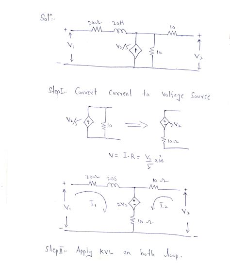 Solved Impedance Parameter Calculate The Impedance Parameter