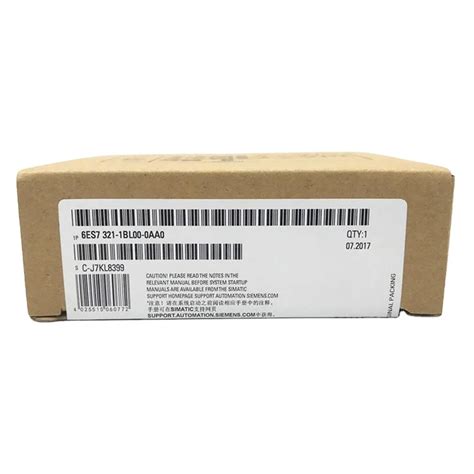 Siemens Simatic Plc S7 300 Sm321 6es7321โมดูลอินพุตแบบอะนาล็อก6es7 321 1bl00 0aa0 Buy Siemens