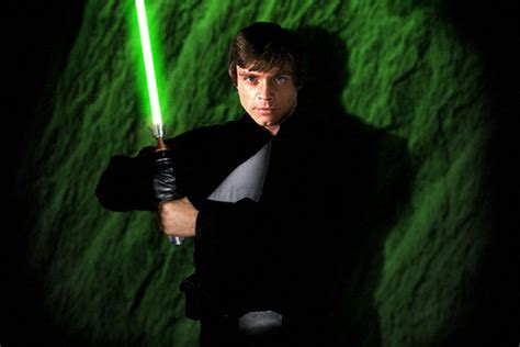 Luke Skywalker Green Lightsaber