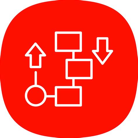 Flow Diagram Vector Icon Design 25580220 Vector Art At Vecteezy