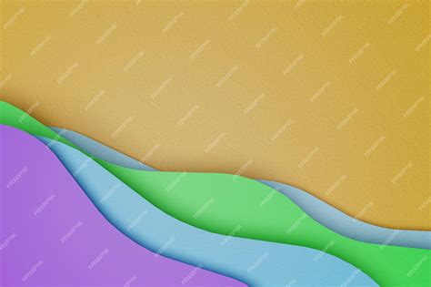 Premium Photo Abstract Colorful Paper Geometric Composition Background