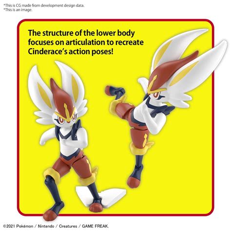 Pokemon Cinderace Model Kit Entertainment Earth