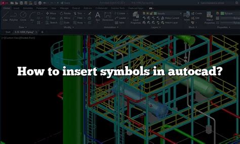 how to insert symbols in autocad caddikt