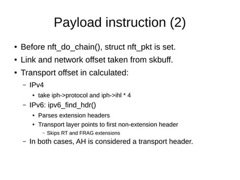 Nftables Linux Procesamiento De La Capa 7 Ppt