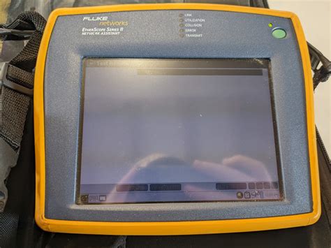 Fluke Networks Etherscope Series Ii Network W Case Software Charger International Surveying
