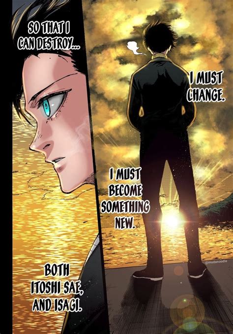 Rin And Isagi Theory Part 1 Rins Evolution R Bluelock