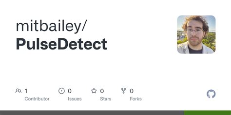 Github Mitbailey Pulsedetect