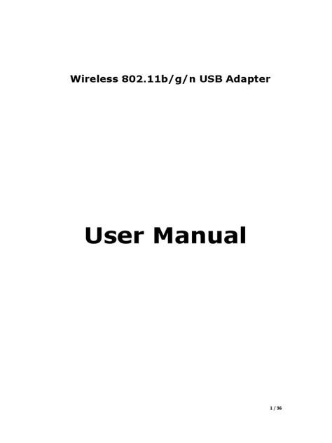 wireless 802 11b g n usb adapter pdf wireless access point