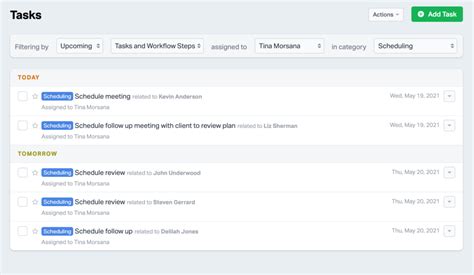 new in wealthbox workflow step categories wealthbox crm