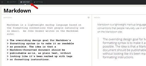 How To Use Markdown Ghost Tutorial FastComet