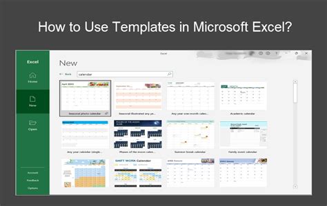Creating Excel Templates