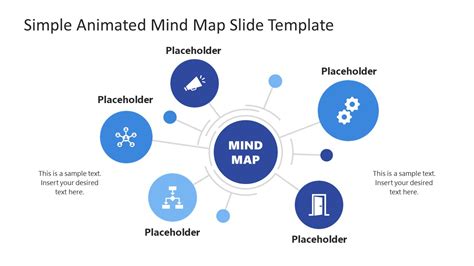 Simple Animated Mind Map Powerpoint Template