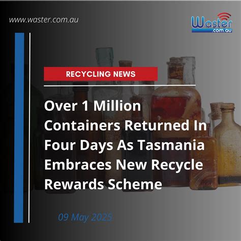 Tasmanias New Recycling Scheme Collects 12 Million Containers