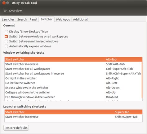 Unity Tweak Tool En Los Repositorios De Ubuntu Raring Ringtail Atareao Con Linux