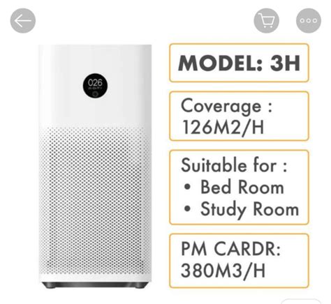 Xiaomi Air Purifier H Tv Home Appliances Air Purifiers Dehumidifiers On Carousell