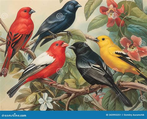 An Example Of Evolutionary Biology Using Finches To Show How Species Have Evolved On The Islands