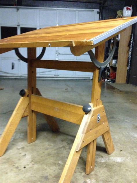 Vintage Anco Bilt Drafting Table From 1960s